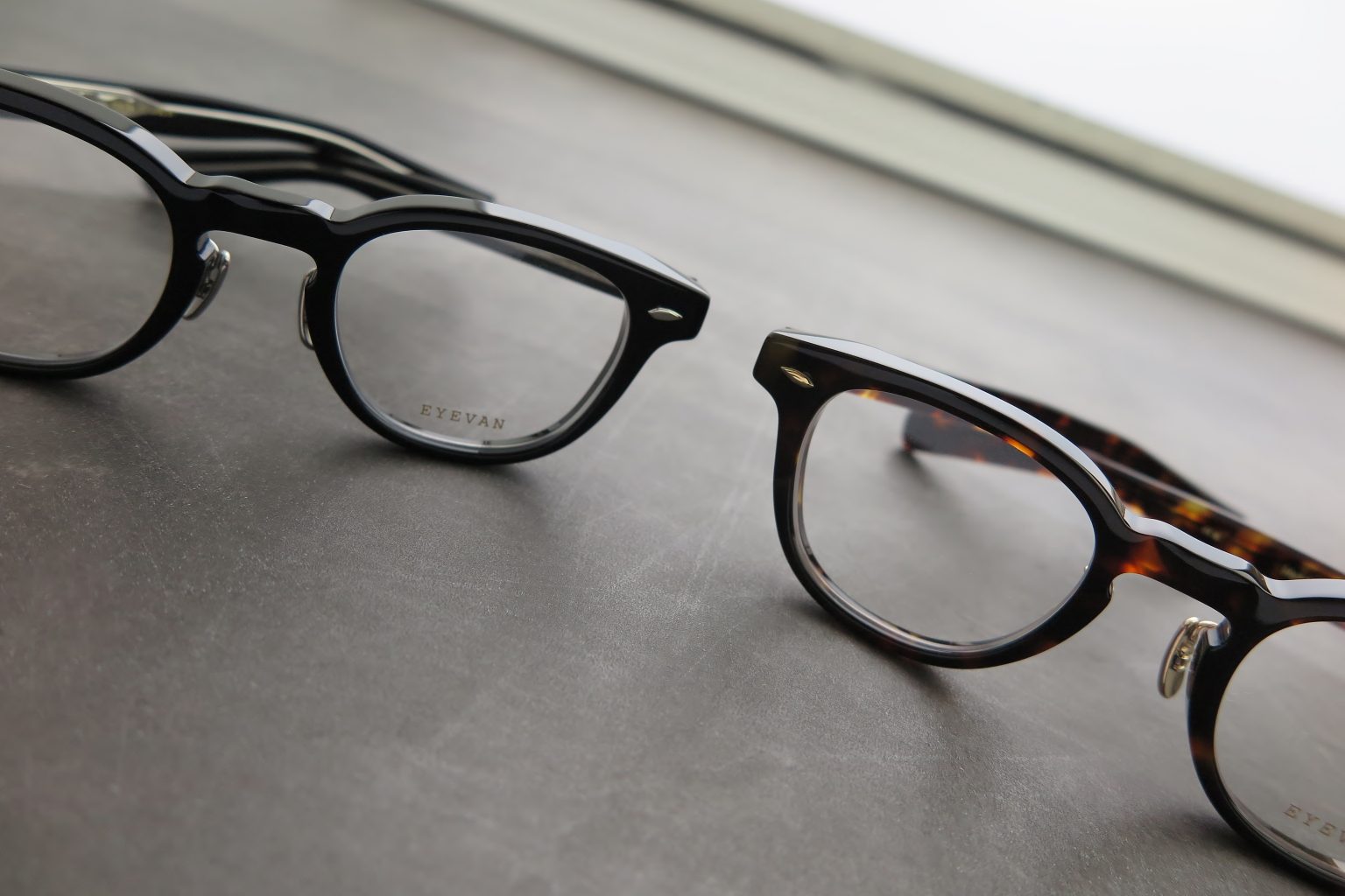 特注10mm生地厚で表現したフレンチヴィンテージ EYEVAN WEBB WIDE - メガネのノハラ （眼鏡・補聴器）