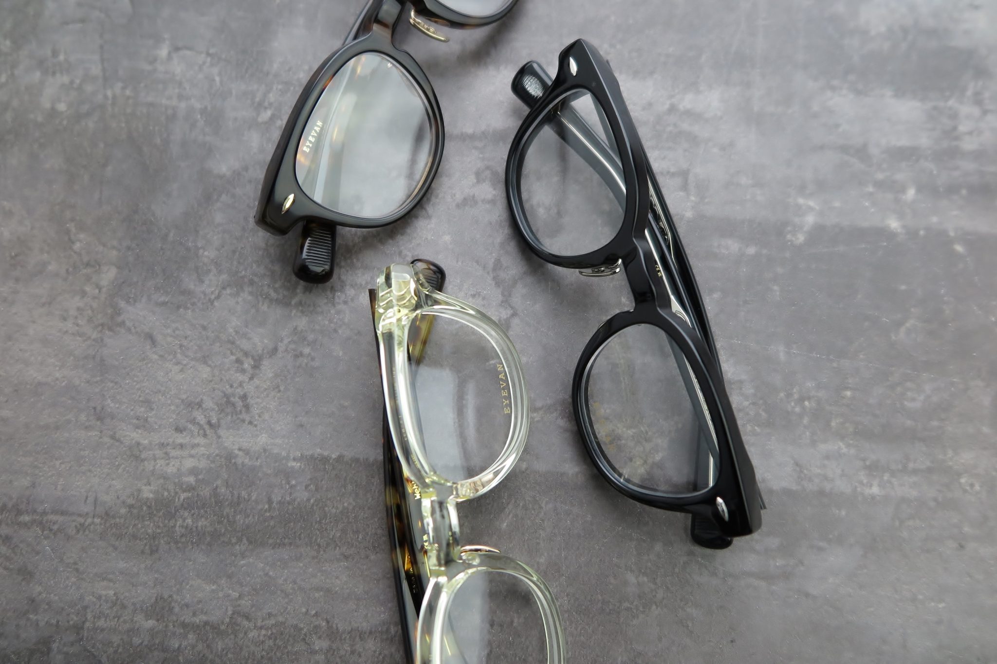 特注10mm生地厚で表現したフレンチヴィンテージ EYEVAN WEBB WIDE - メガネのノハラ （眼鏡・補聴器）